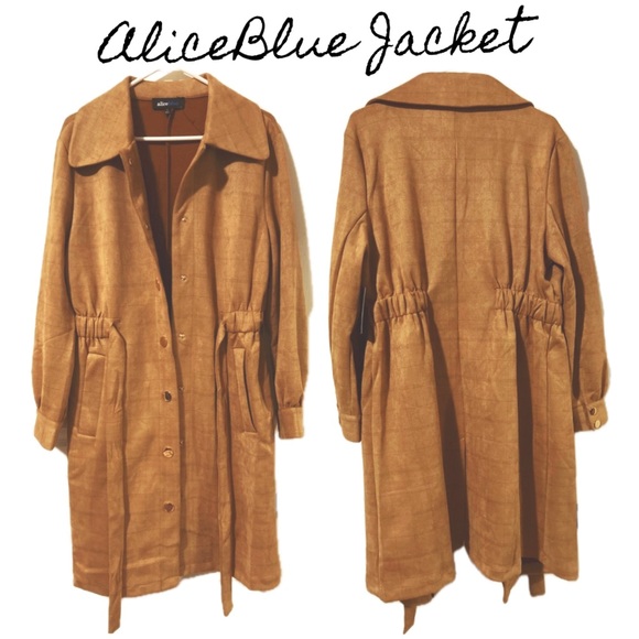 Alice Blue | Jackets & Coats | Nwot Alice Blue Trench Coats | Poshmark